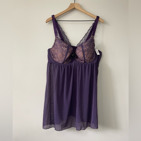 Adore Me | Intimates & Sleepwear | Adore Me Nwt Ella Contour Babydoll ...